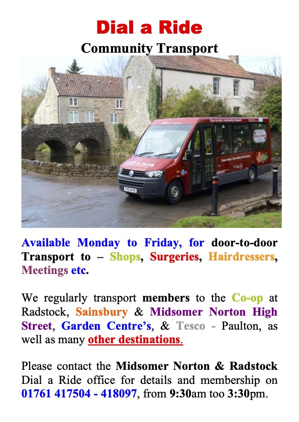 Dial-a-ride Community Transport